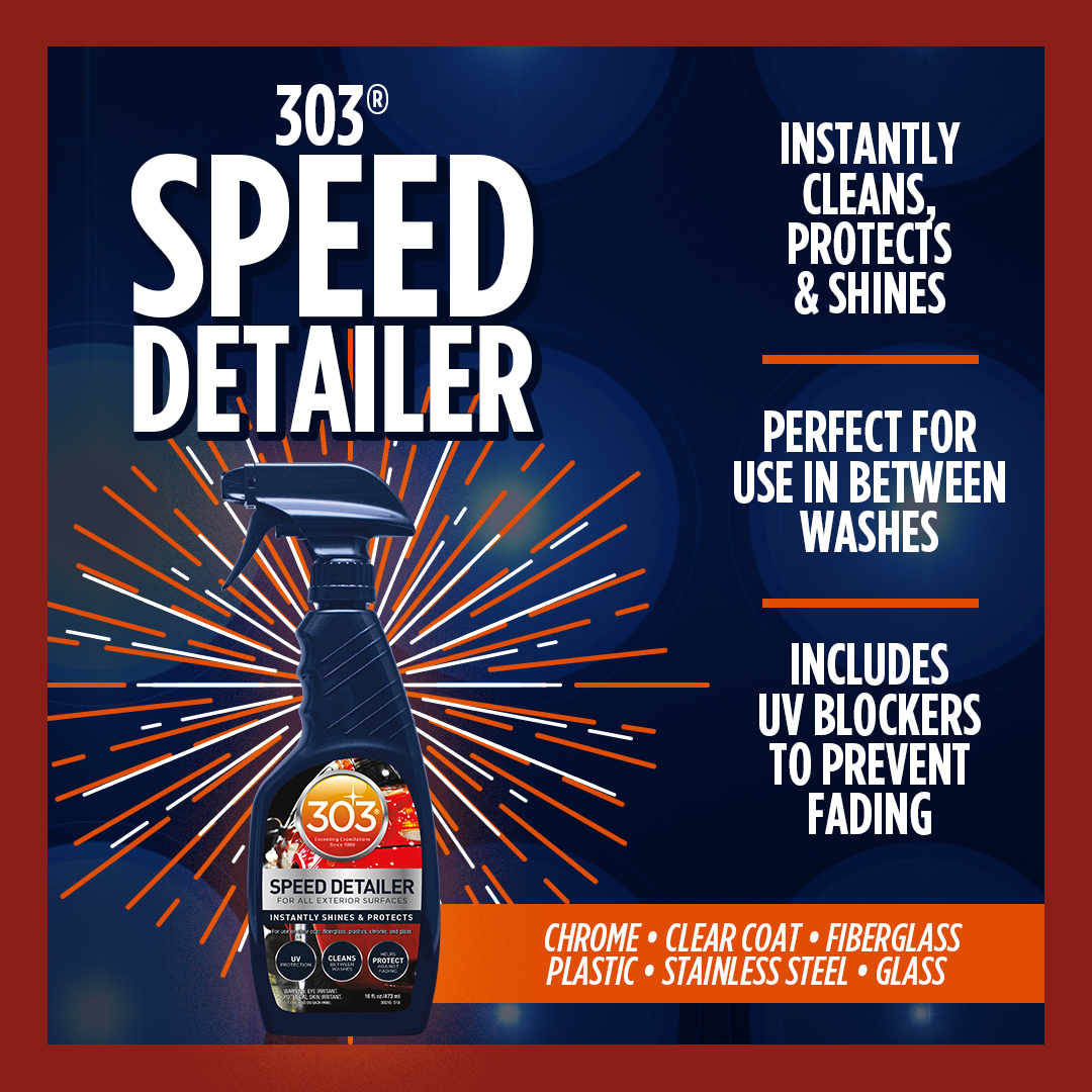 What surfaces can 303® Speed Detailer be used on? – Gold Eagle Company
