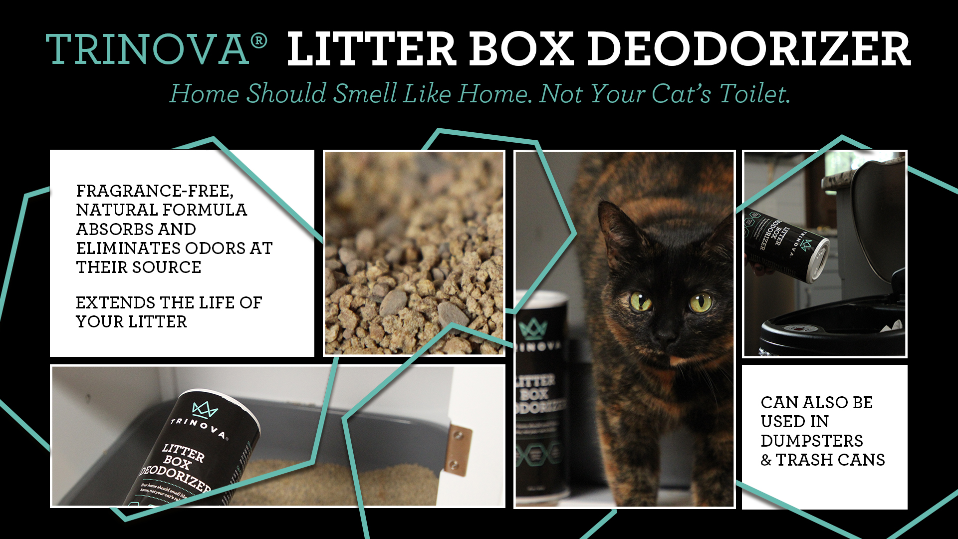 Does the TriNova Litter Box Deodorizer work on any litter? – Gold Eagle ...